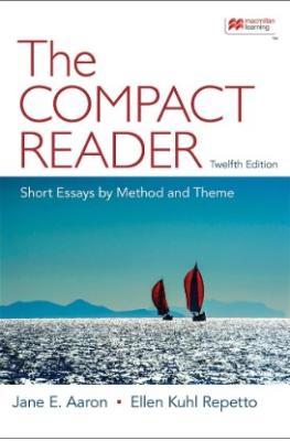 The Compact Reader by Jane E. Aaron; Ellen Kuhl Repetto, ISBN ...