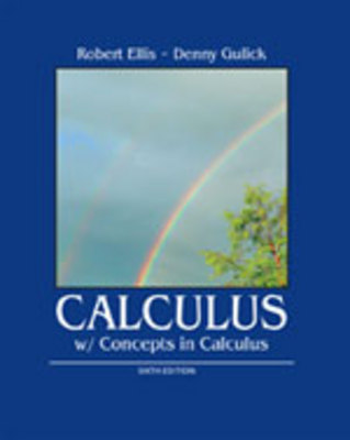Acp Calculus-Umd by ELLIS, ISBN 9781133436751 at Textbookx.com