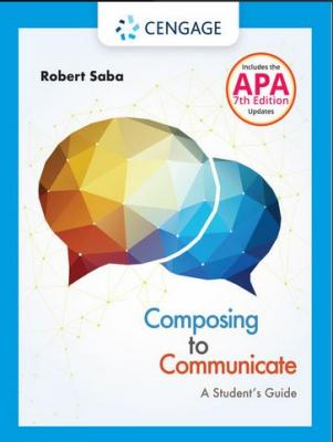 MindTap English for Saba's Composing to Communicate: A Student's Guide ...