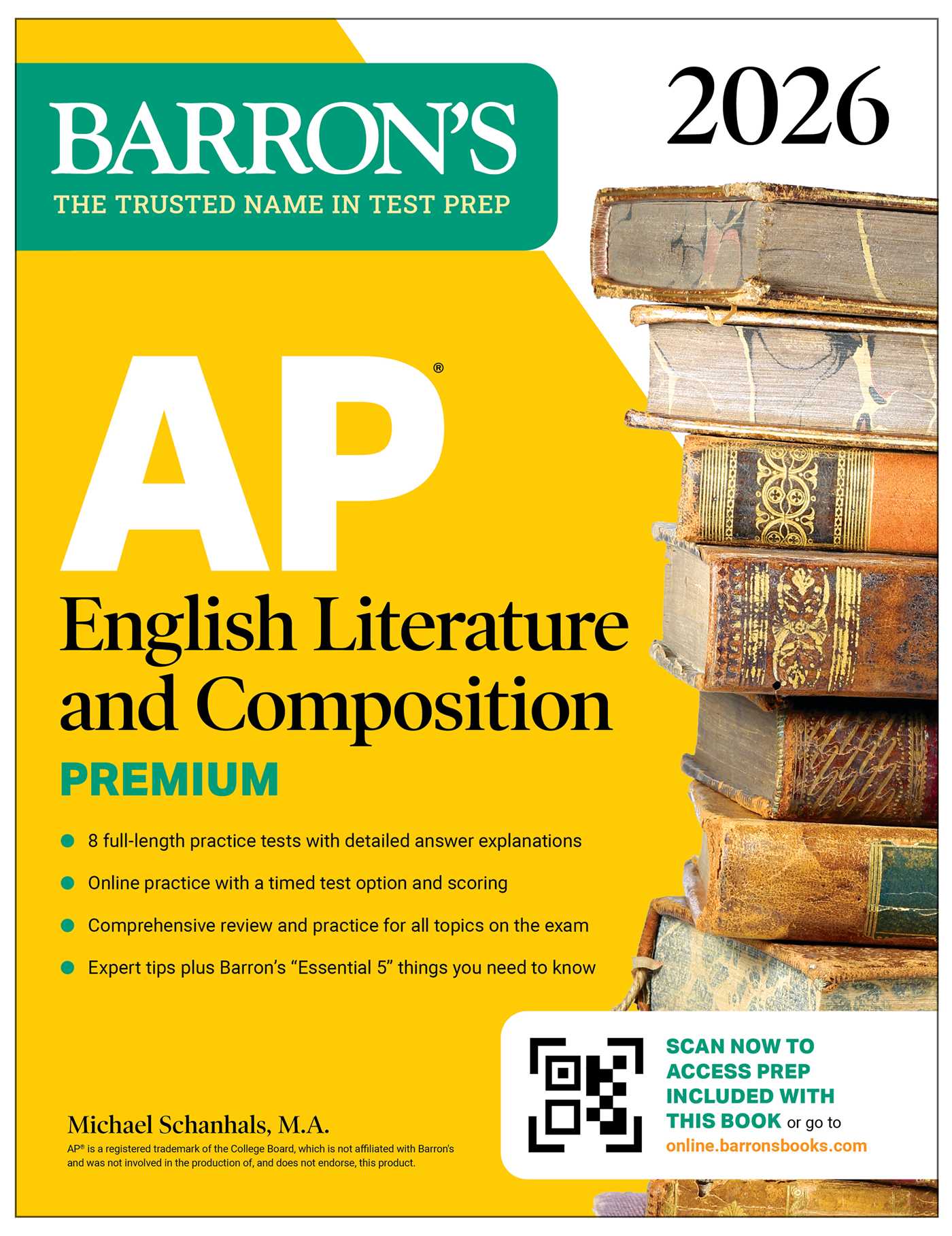 AP English Literature and Composition Premium, 2026: Prep Book with 8 ...
