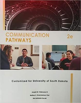 Communication Pathways - Customized Text for the University of South ...