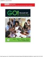 MyLab IT NextGen with Pearson eText + Print Combo Access Code for GO! Microsoft 365: 2021 ...