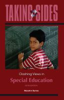 Clashing Views in Special Education by Maryann Byrnes, ISBN ...