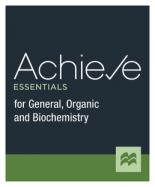 Achieve Essentials for General, Organic, and Biochemistry (1-Term ...