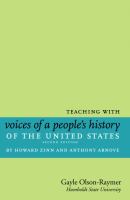 Teaching with Howard Zinn's Voices of a People's History of the United ...