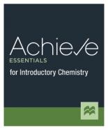 Achieve Essentials for Introductory Chemistry (1-Term Access) by , ISBN ...