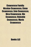 Ceausescu Family : Nicolae Ceausescu, Elena Ceausescu, Zoia Ceausescu ...