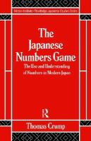 The Japanese Numbers Game The Use and Understanding of Numbers in ...