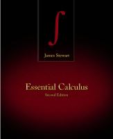 Essential Calculus by STEWART, ISBN 9781133112297 at Textbookx.com